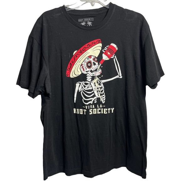 riot society | Shirts | Riot Society Japan Xl T Shirt Viva La Fiesta ...